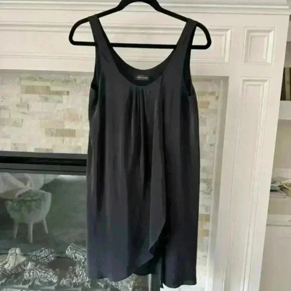 Wayne Cooper | Dresses | Wayne Cooper Silk Black Wrap Dress | Poshmark